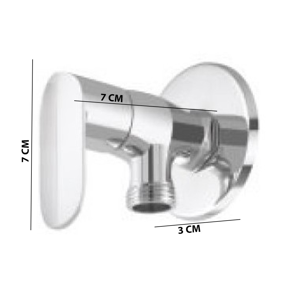 AT-03 WALL MOUNTED BRASS ANGLE VALVE ,ANGLE STOP COCK - Xyloan